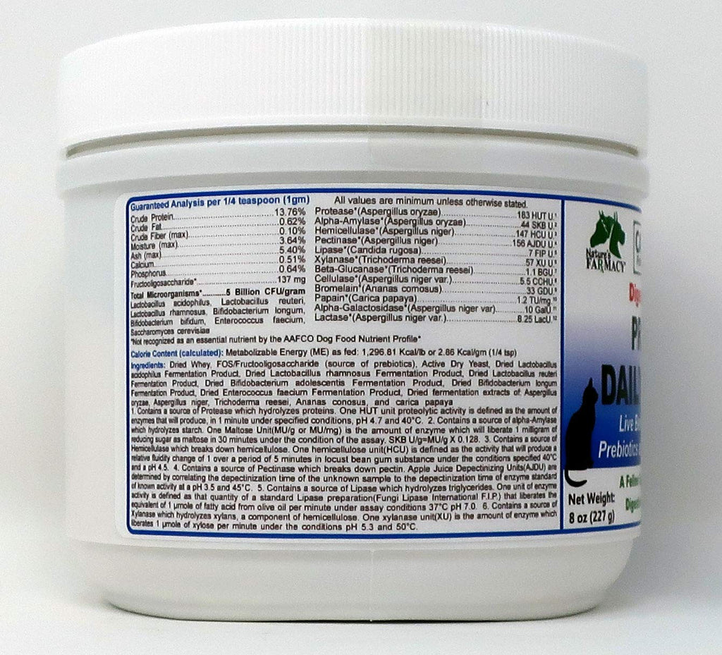 Daily prebiotics with 5 billion CFU