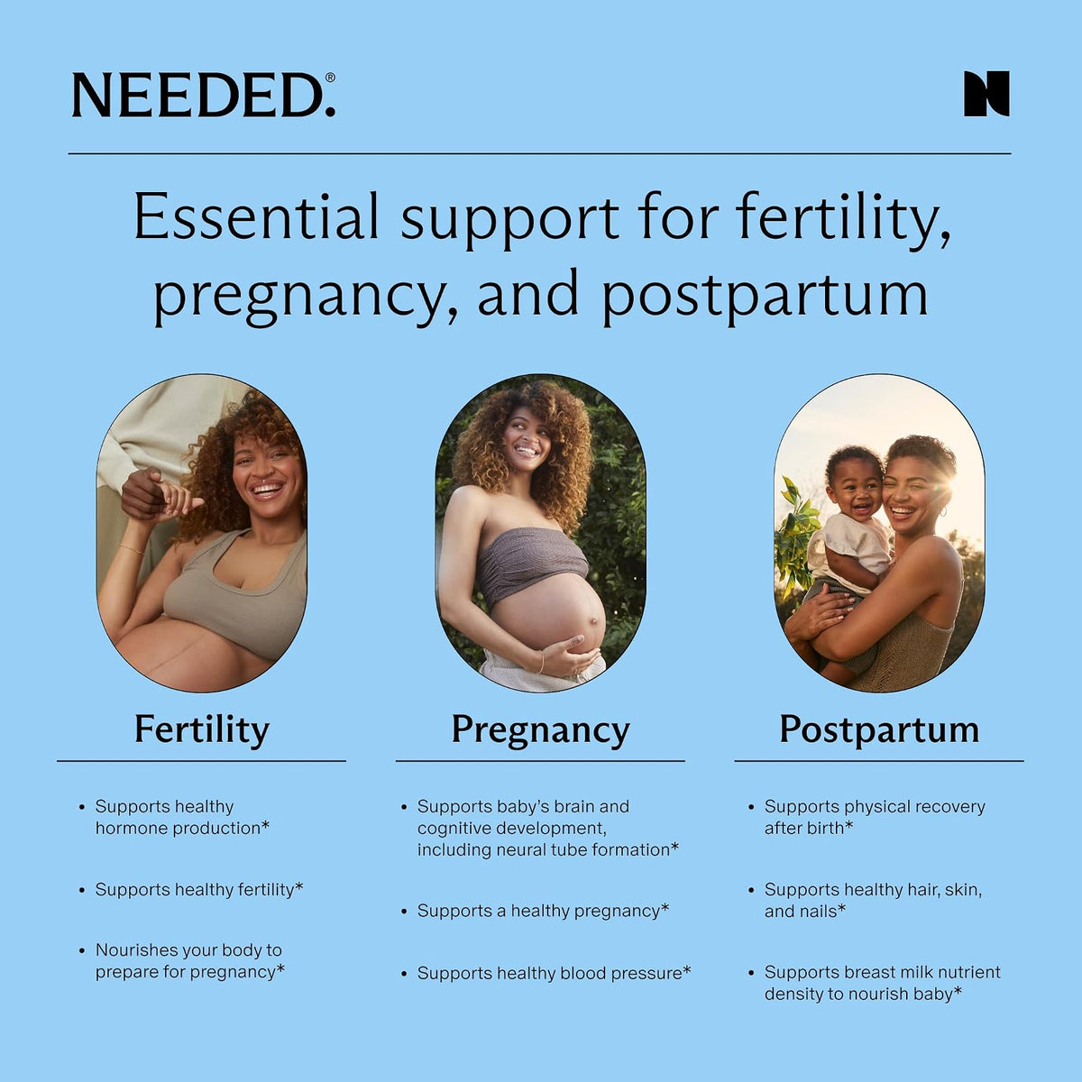 Daily prenatal vitamins for optimal nutrition