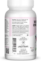 daily prenatal vitamins with iron and folate