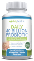 Daily probiotic 40 billion CFU