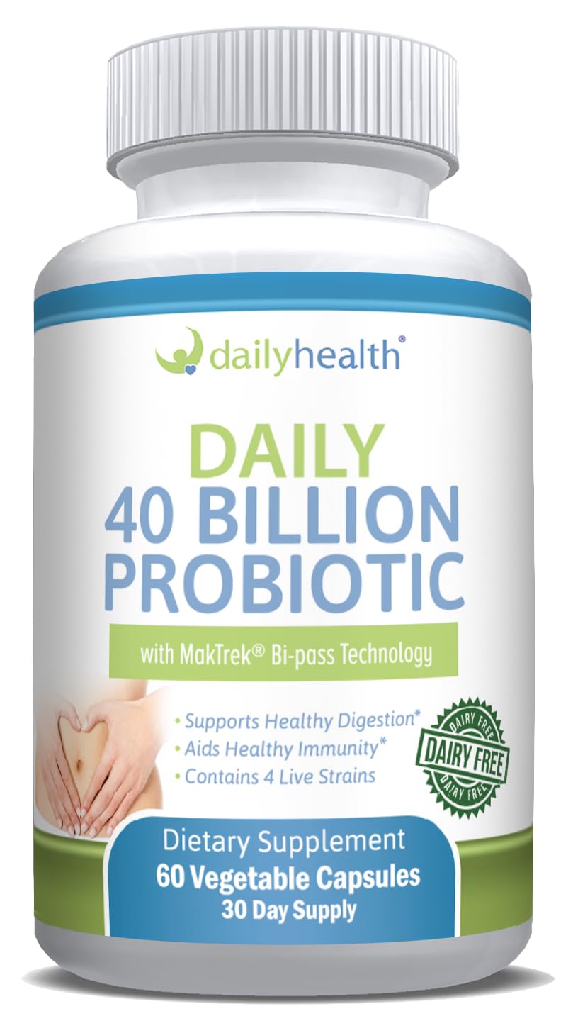 Daily probiotic 40 billion CFU