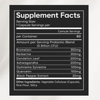 Daily probiotic capsules by Nuora
