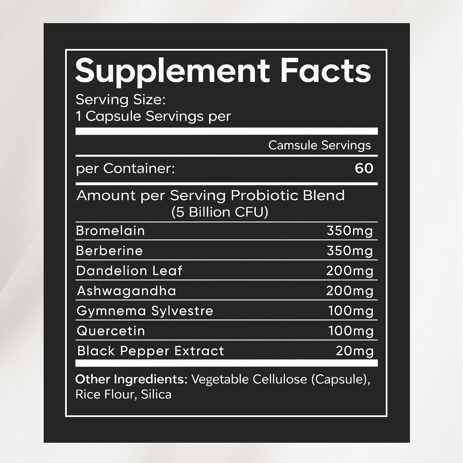 Daily probiotic capsules by Nuora