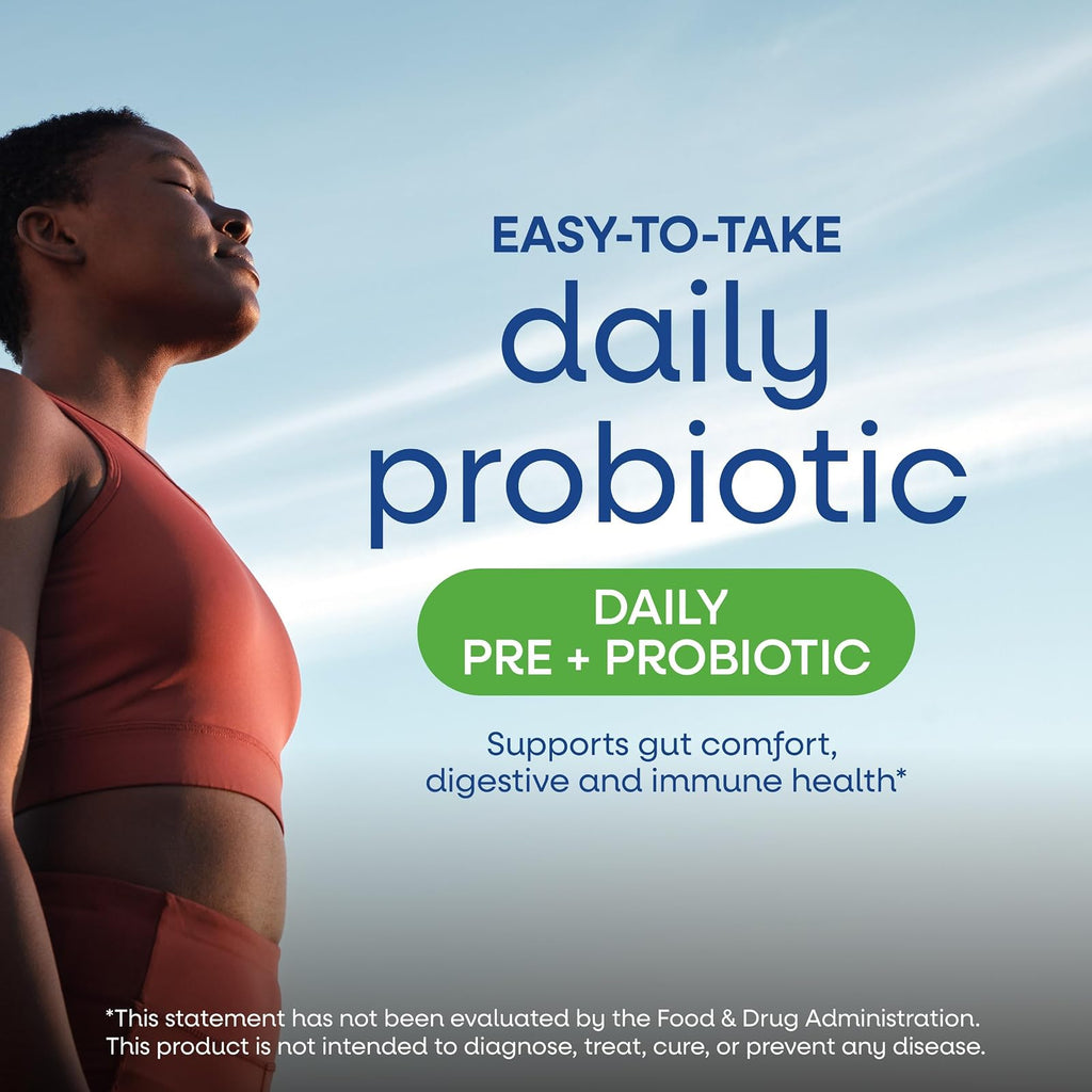 Daily probiotic capsules for digestion