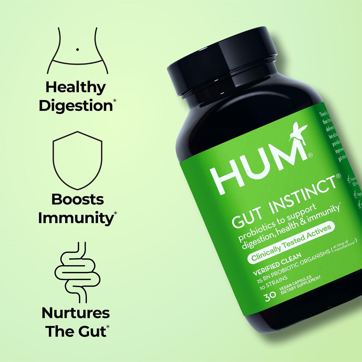 Daily probiotic capsules for digestive health