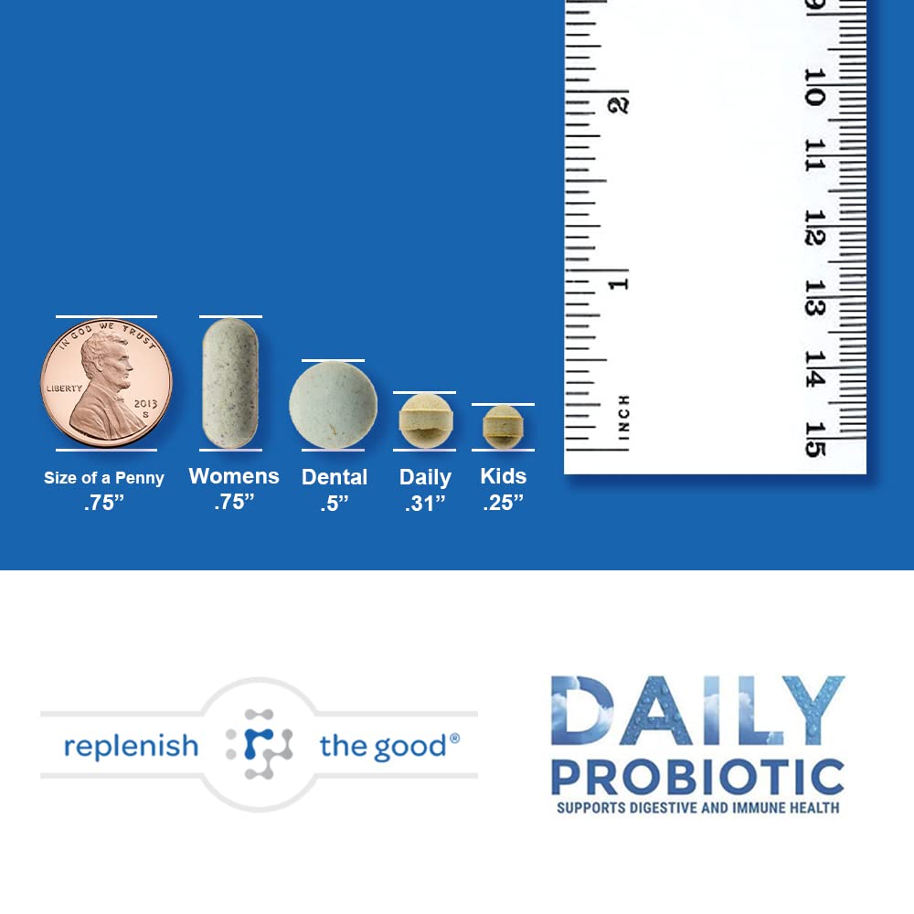 Daily probiotic capsules for gut health