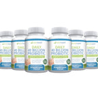 Daily probiotic capsules for gut health