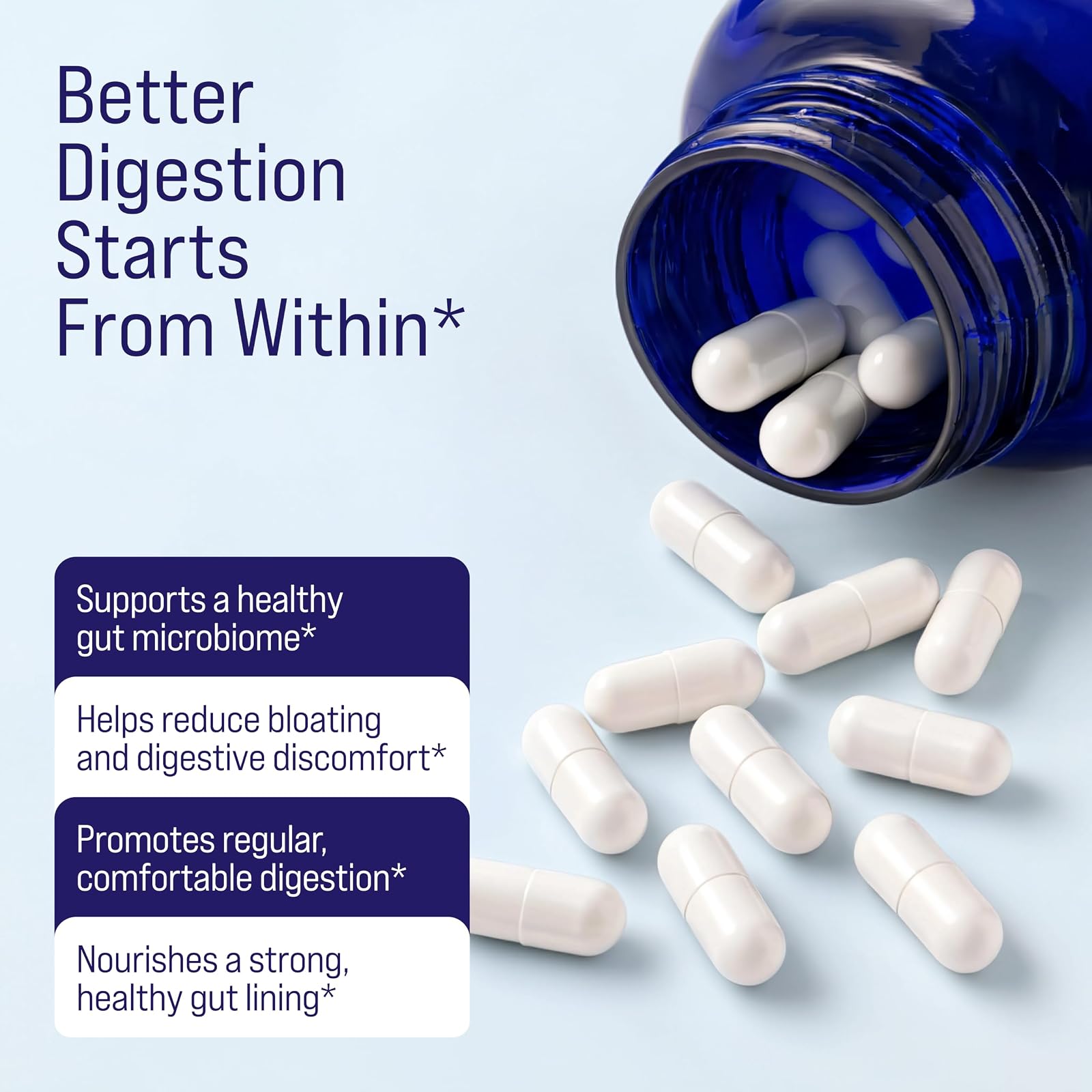 Daily probiotic for balanced digestion