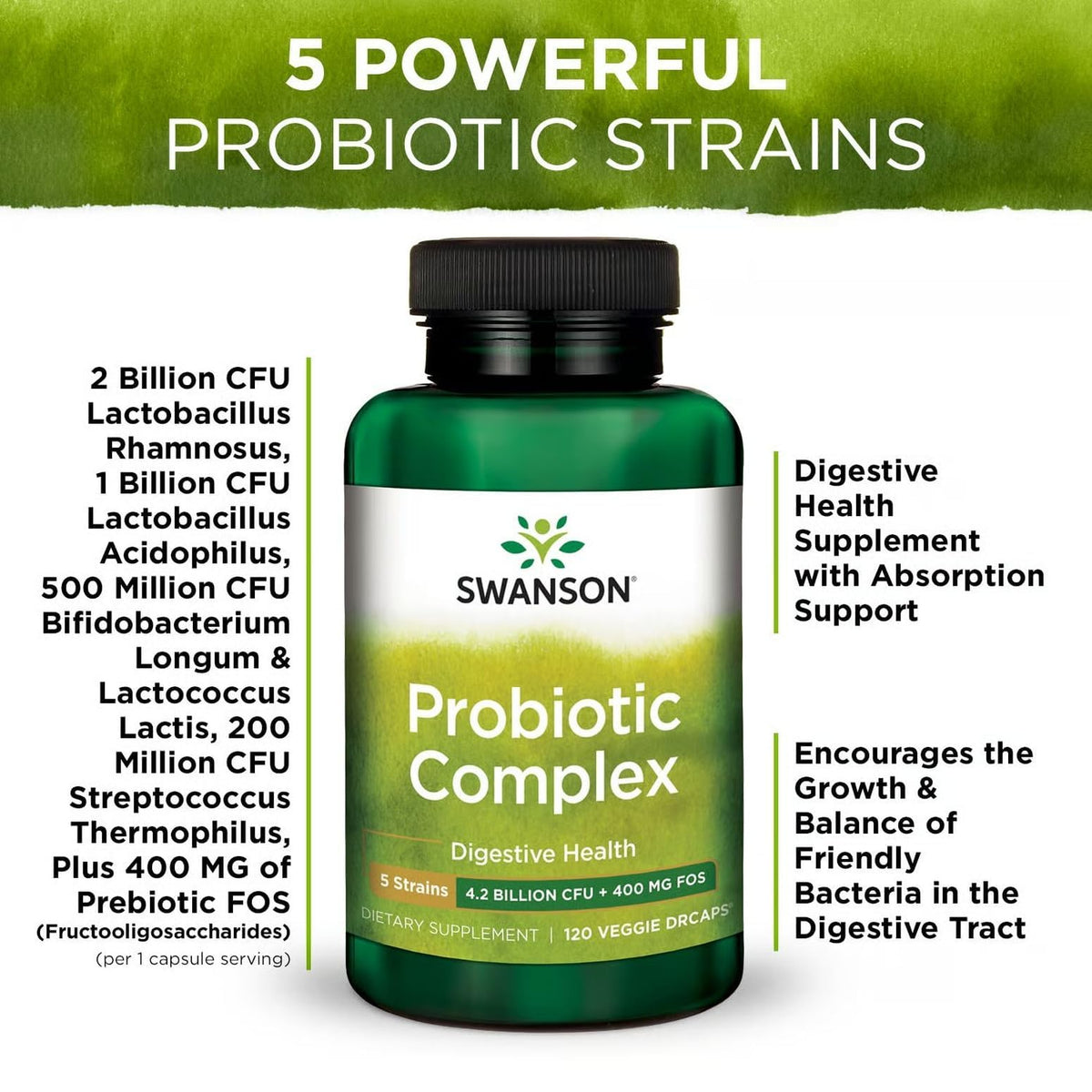 Daily probiotic for digestive balance