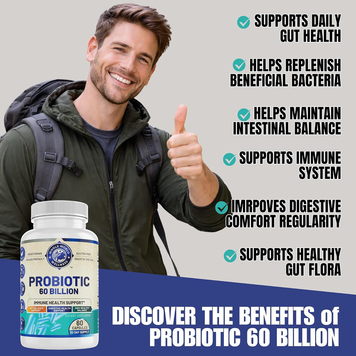 daily probiotic for gut balance
