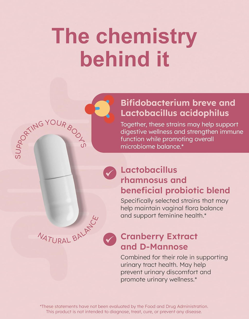 Daily probiotic for gut balance