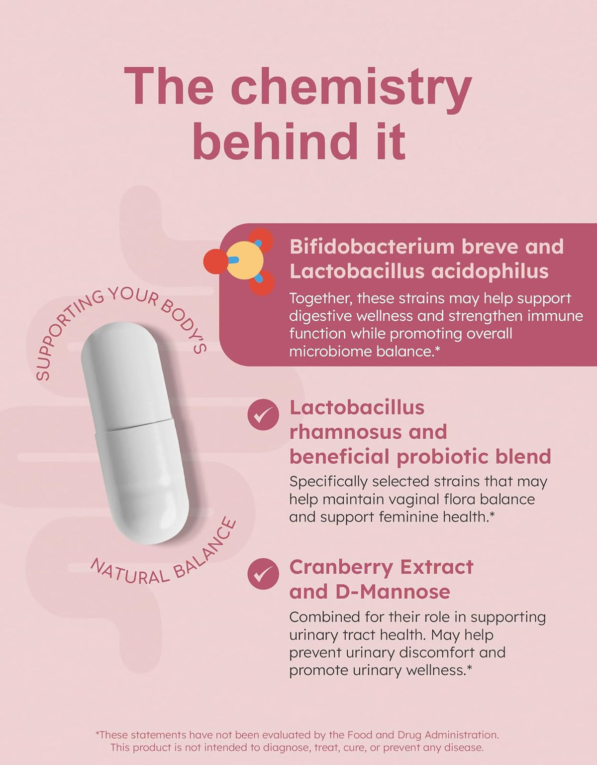 Daily probiotic for gut balance
