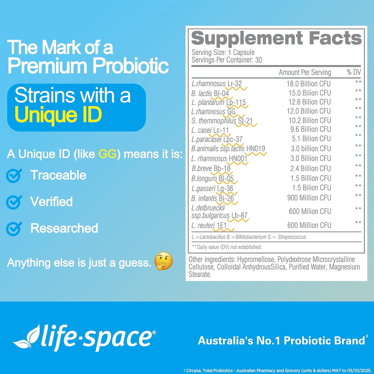 daily probiotic for gut health