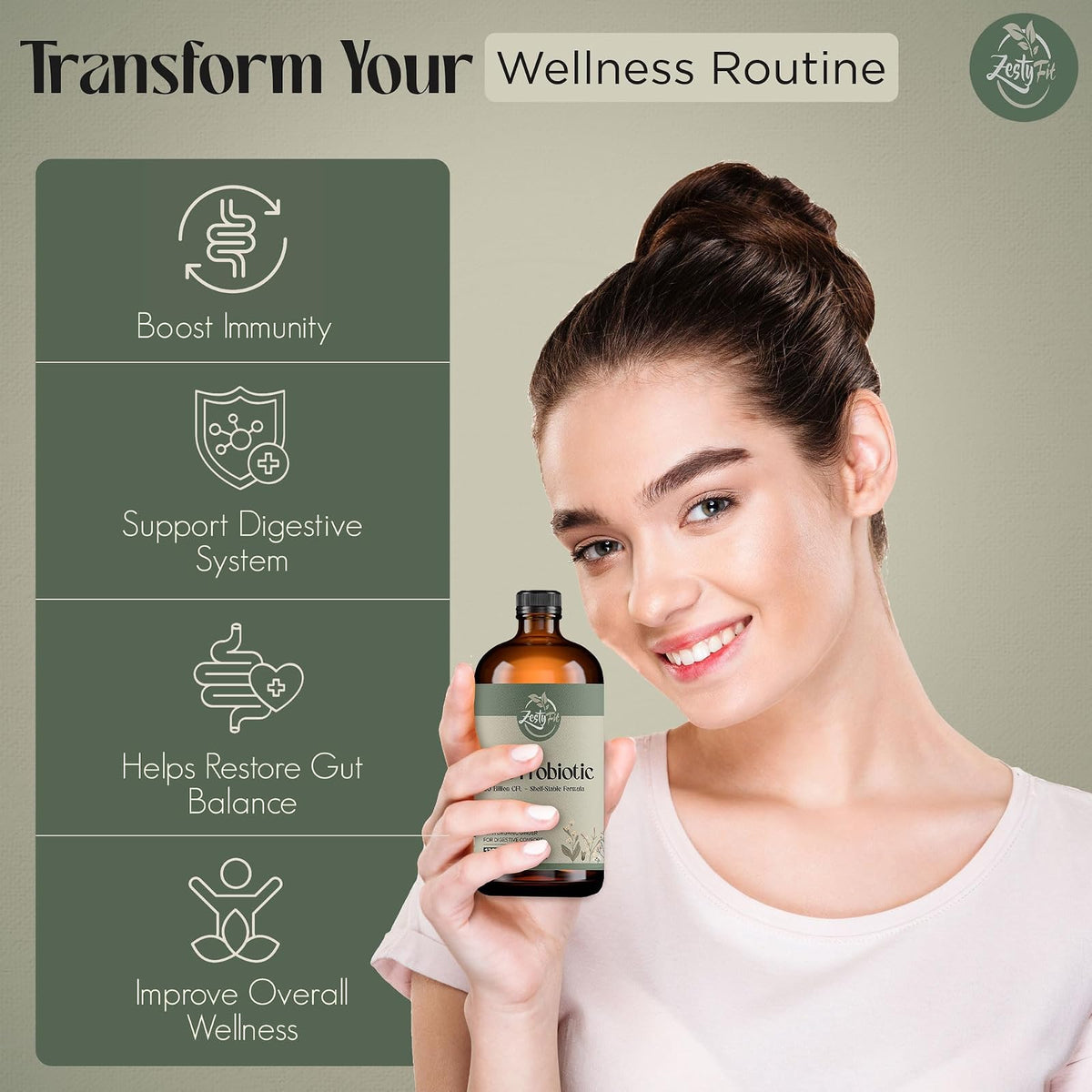 daily probiotic for gut wellness