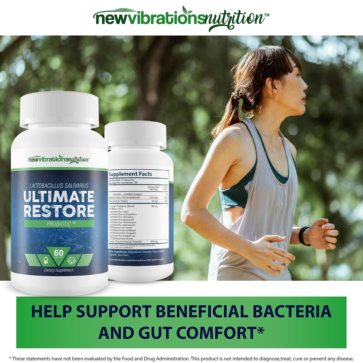 Daily probiotic for immune boost