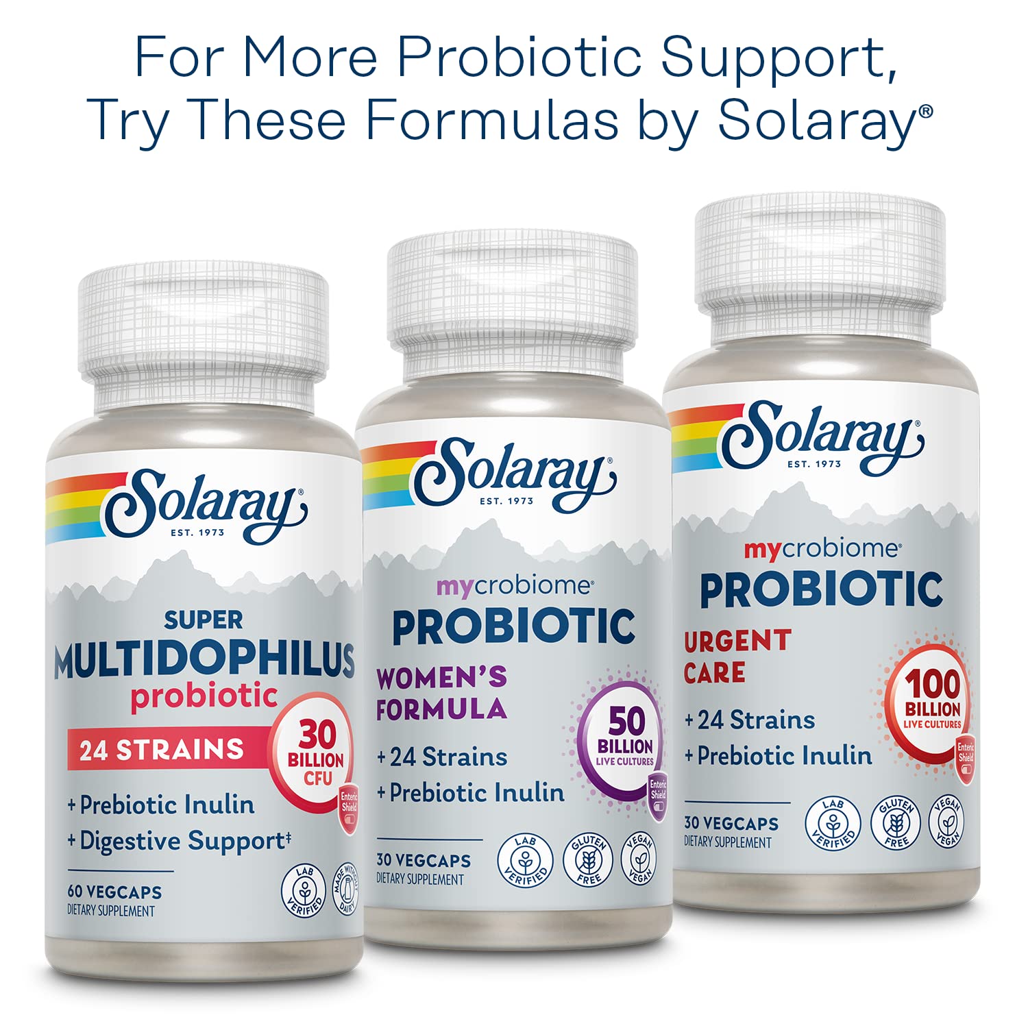 Daily probiotic for improved digestive wellness