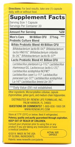 daily probiotic for men