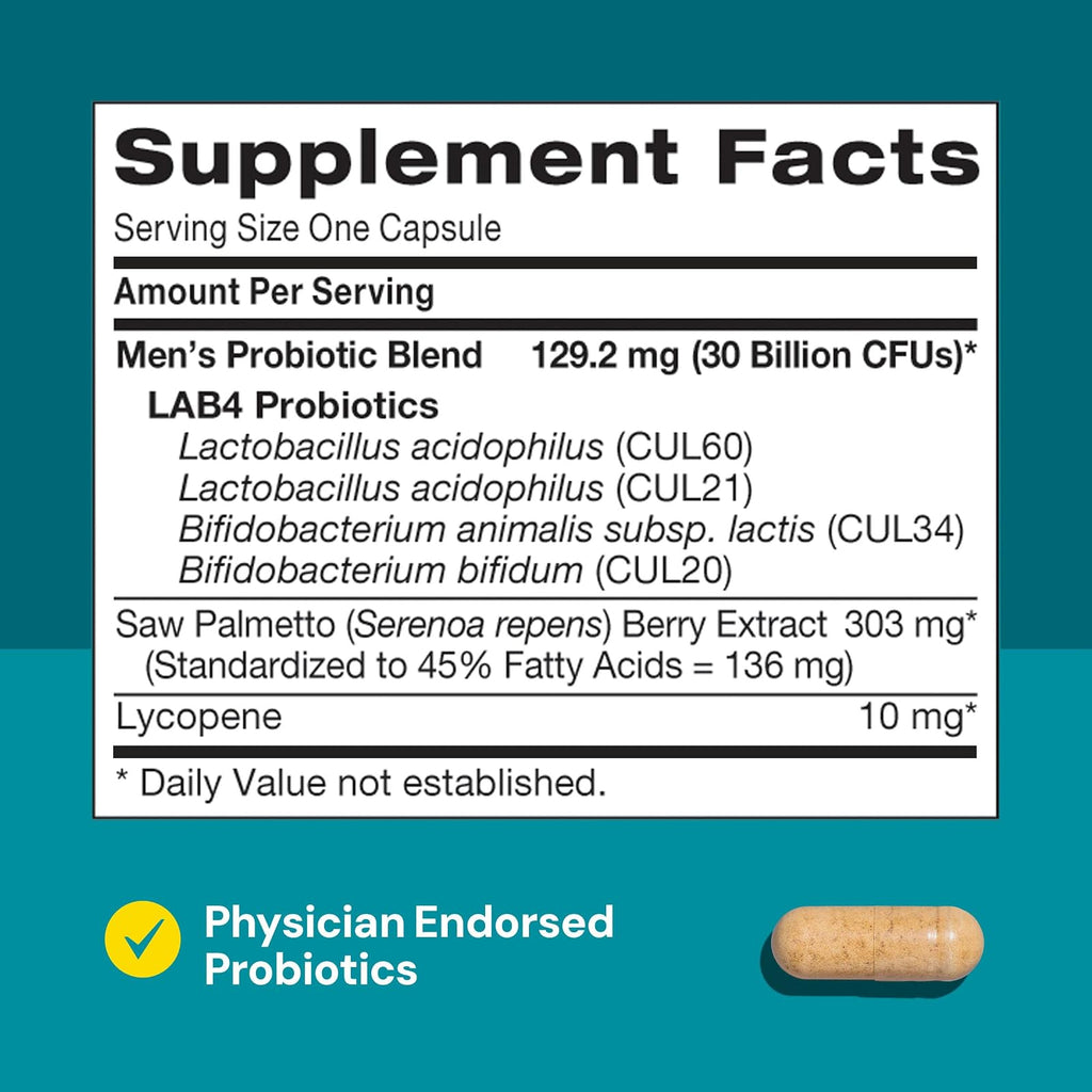 daily probiotic for men