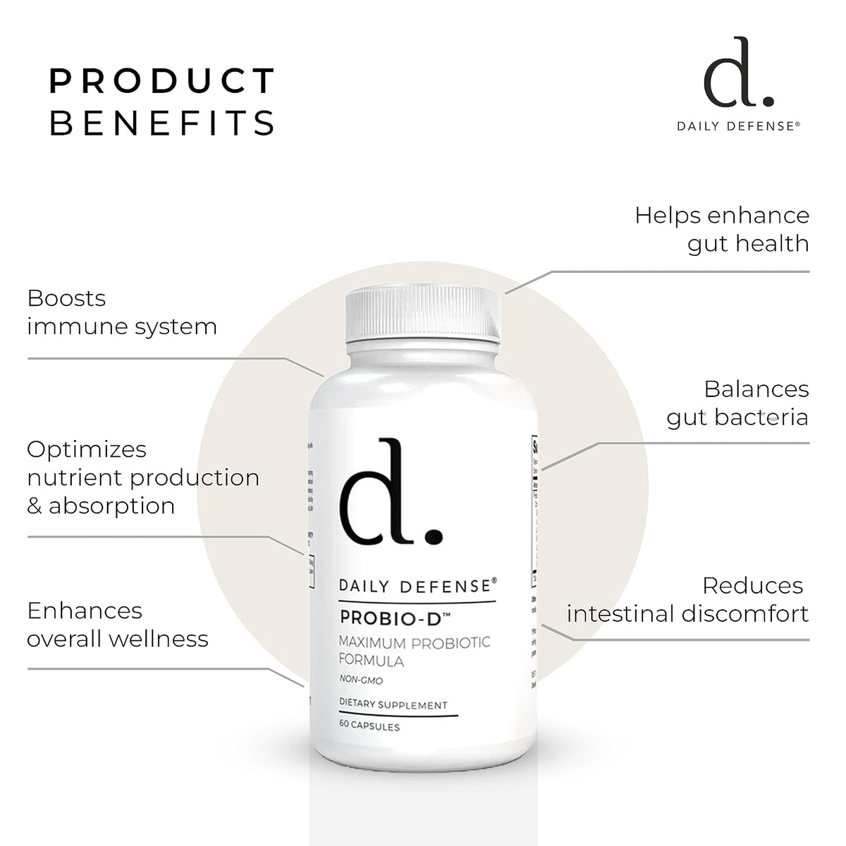 daily probiotic for overall wellness