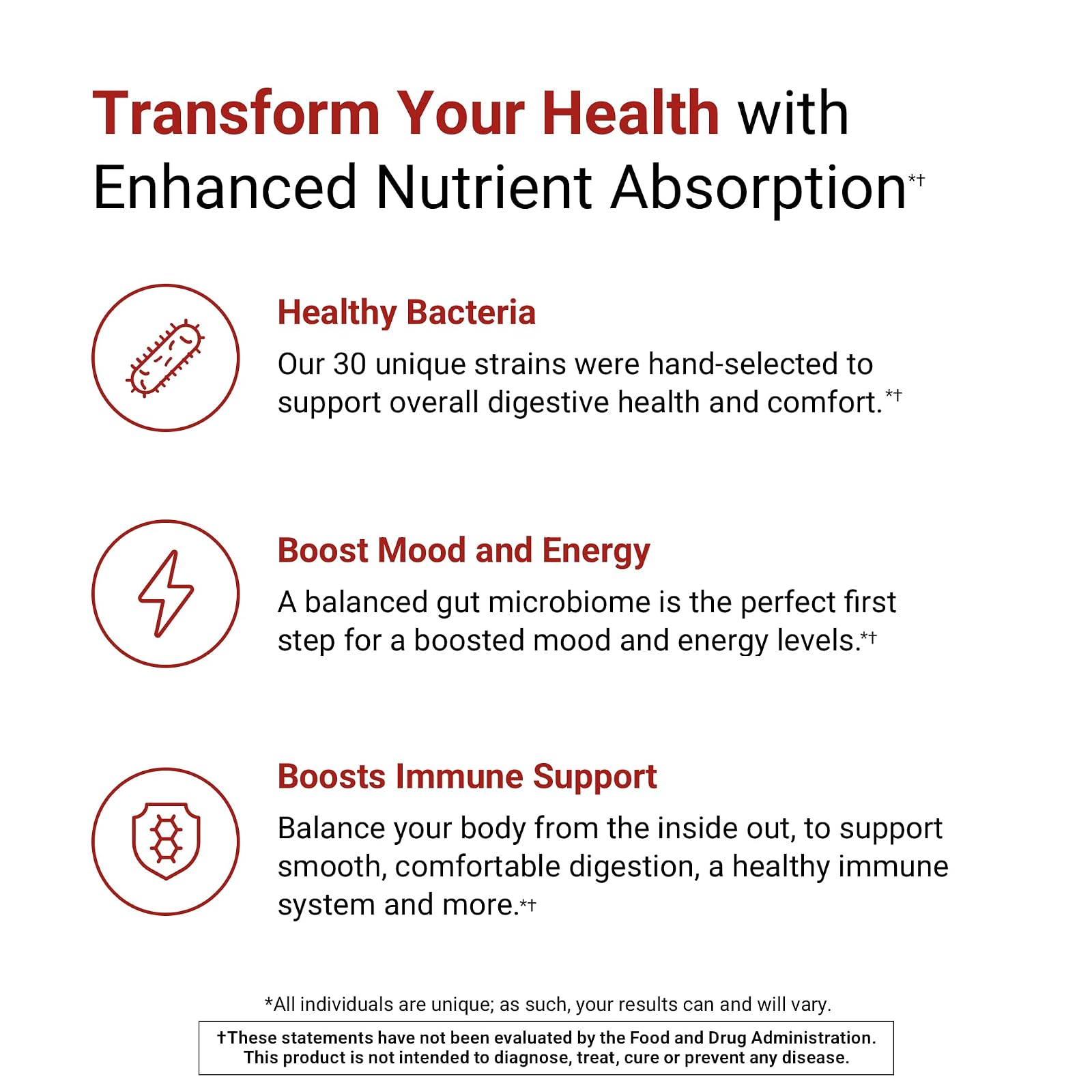 Daily probiotic for overall wellness