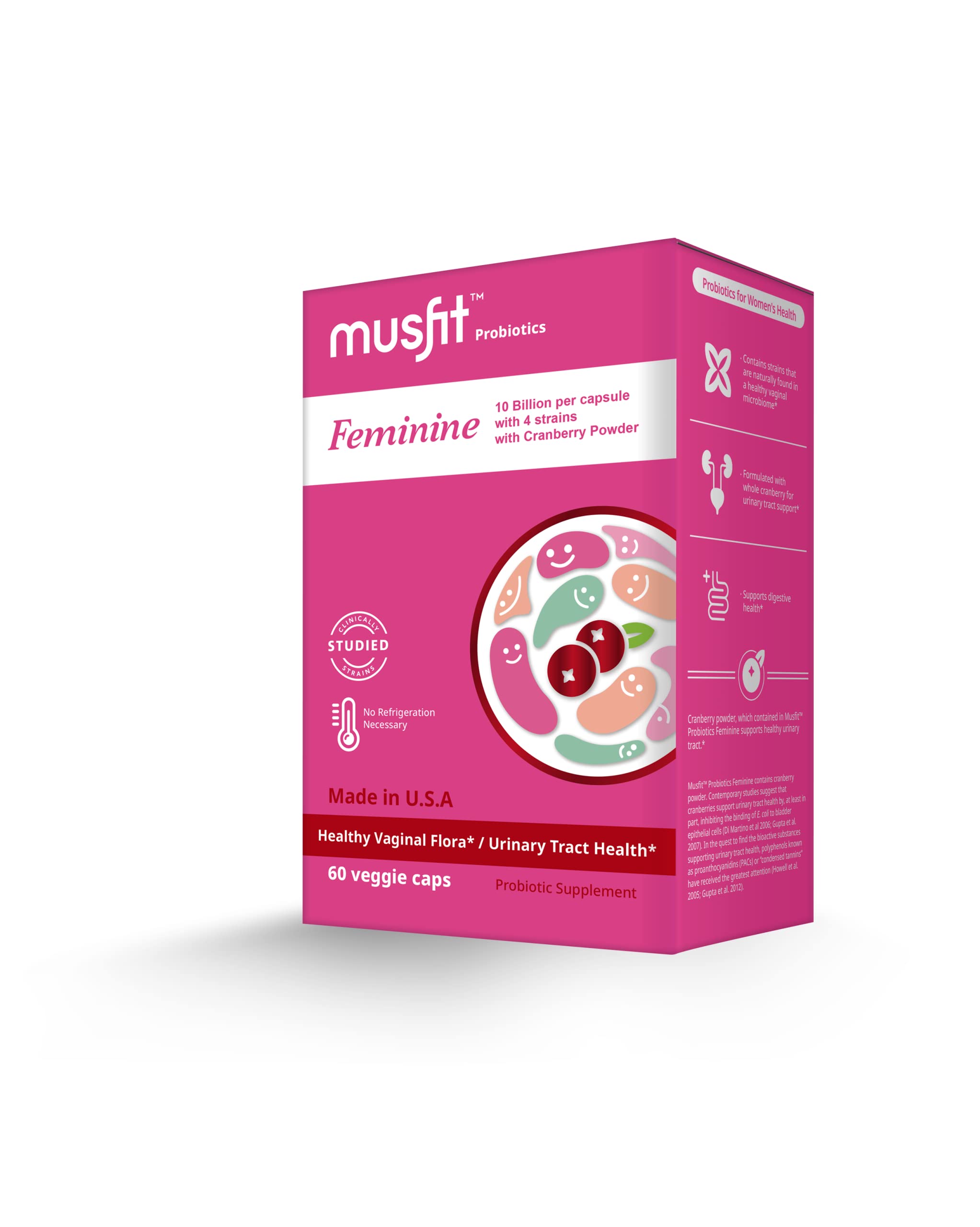 Daily probiotic for women's digestive comfort