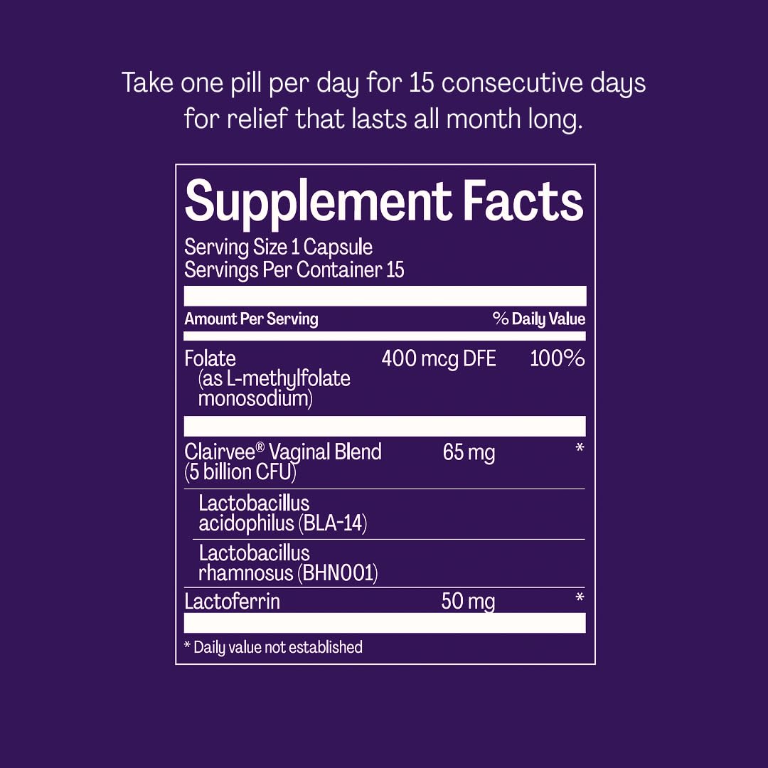 Daily probiotic for women's wellness
