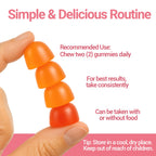 Daily probiotic gummies for feminine balance