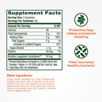 Daily probiotic gummies for overall health