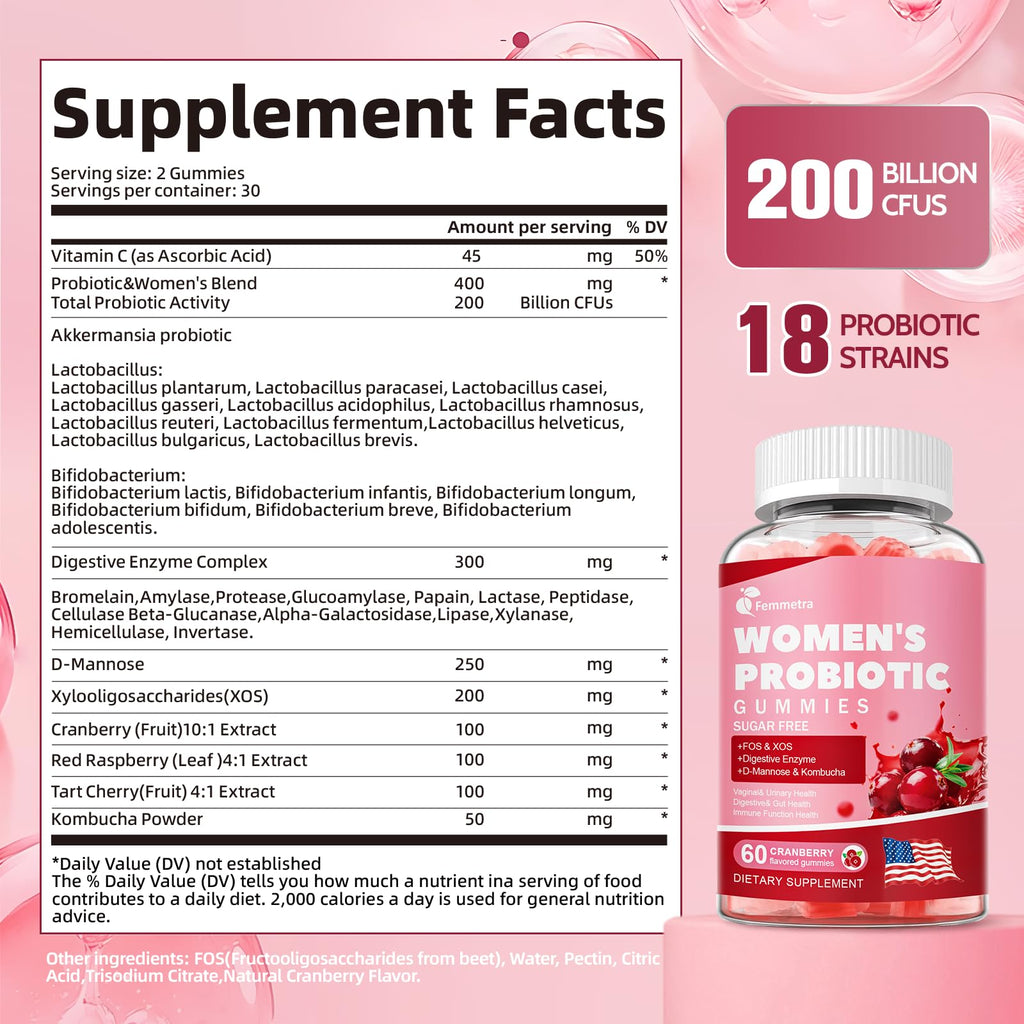 Daily probiotic gummies for wellness