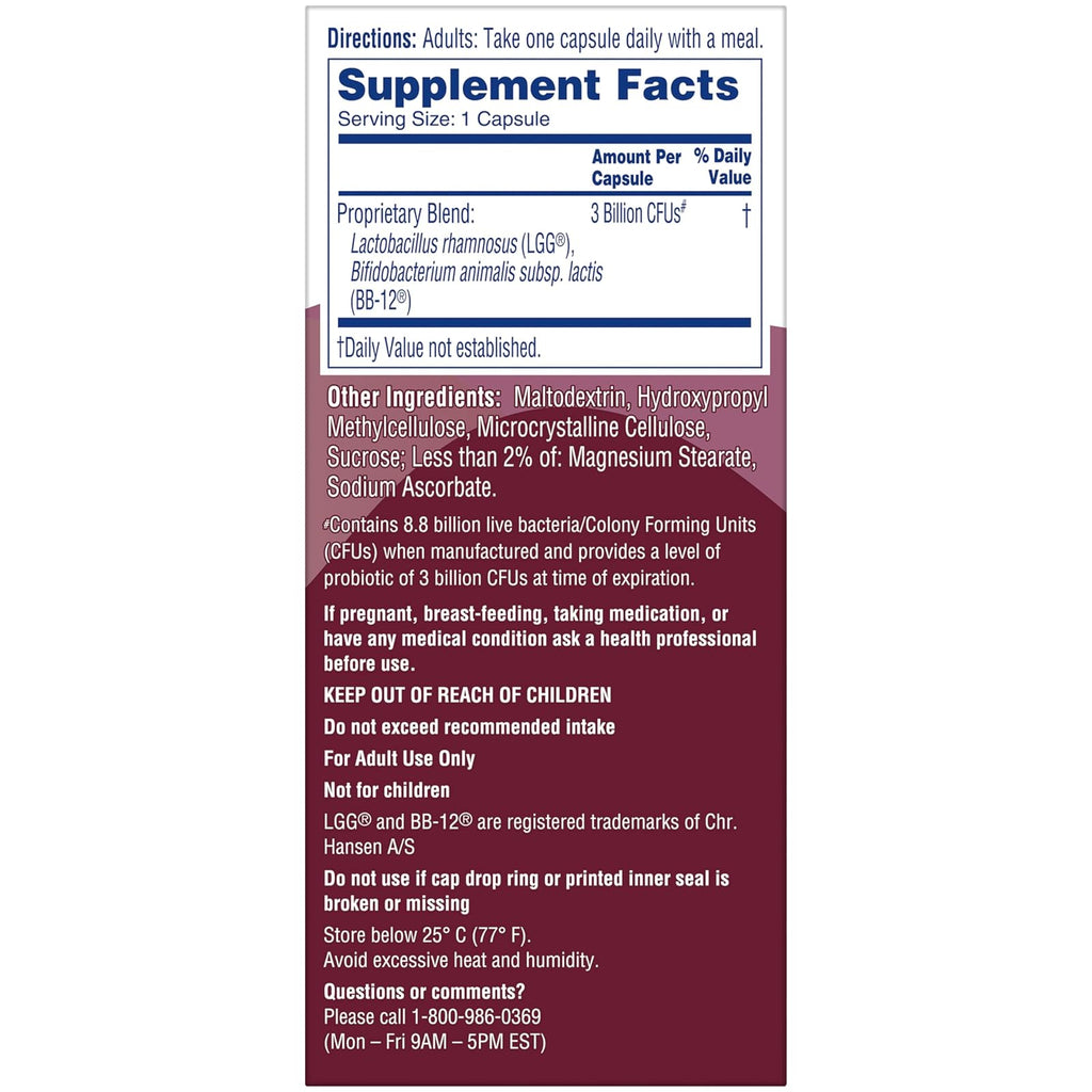 daily probiotic supplement for balance