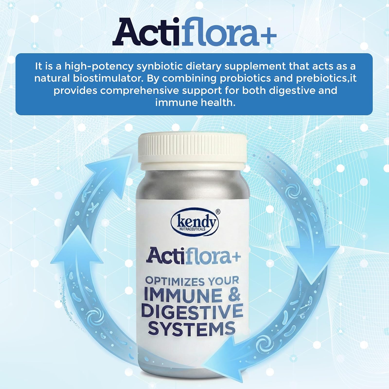Daily probiotic supplement for immune support