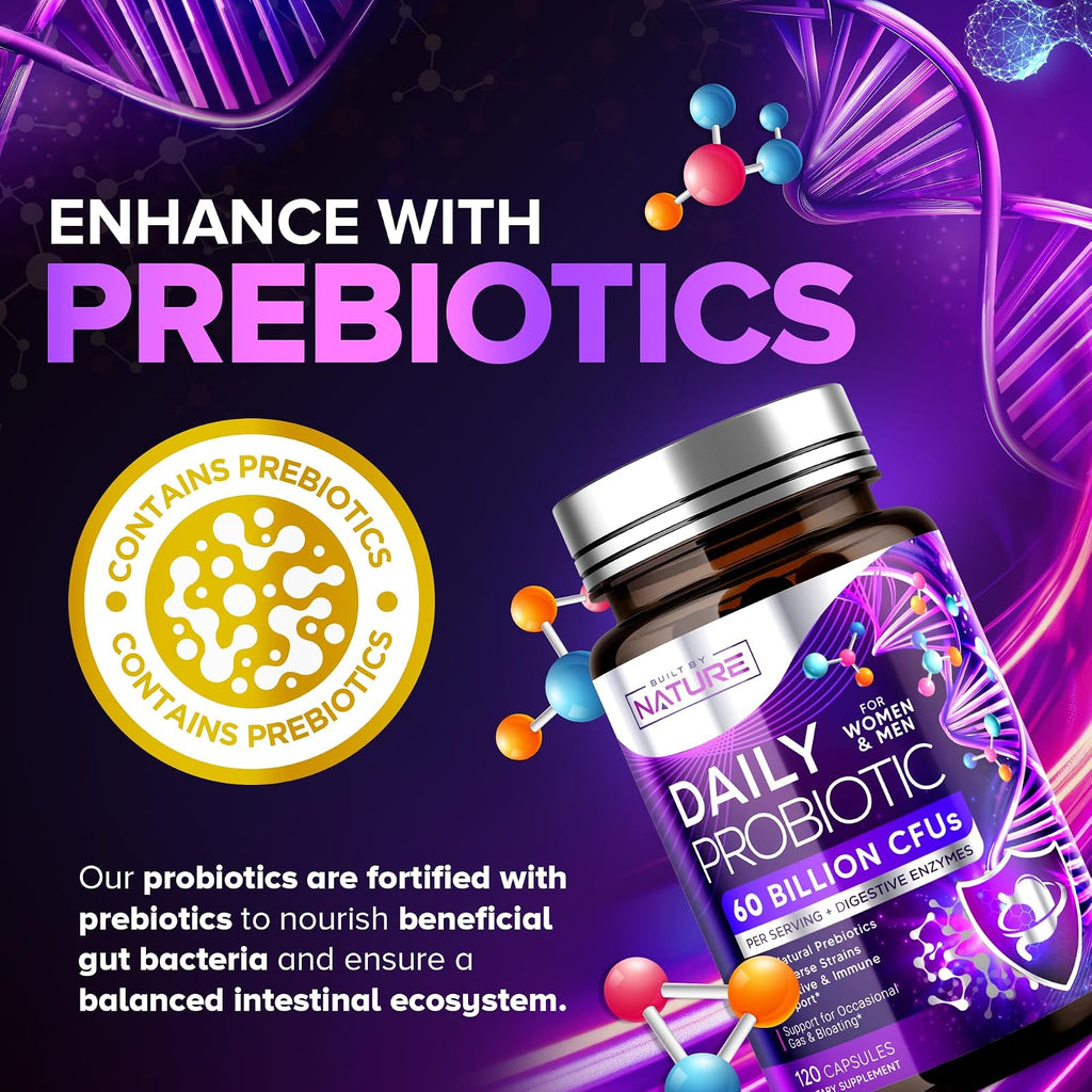 daily probiotic supplement for overall health