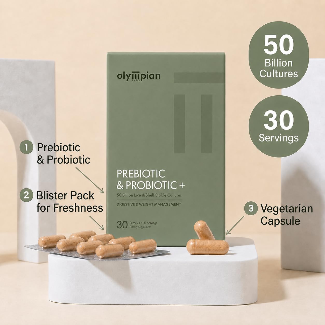 daily probiotic supplement for vitality