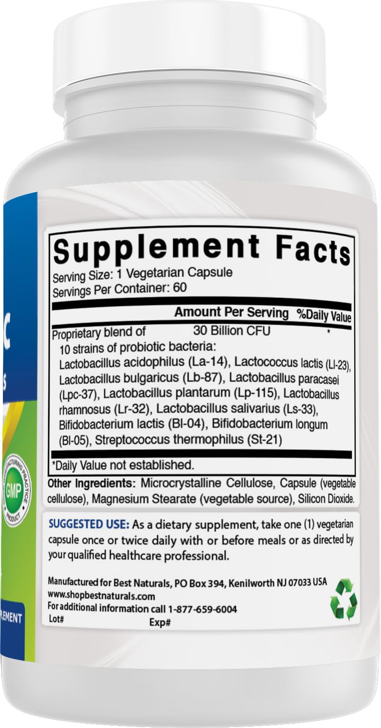 daily probiotic supplement for wellness
