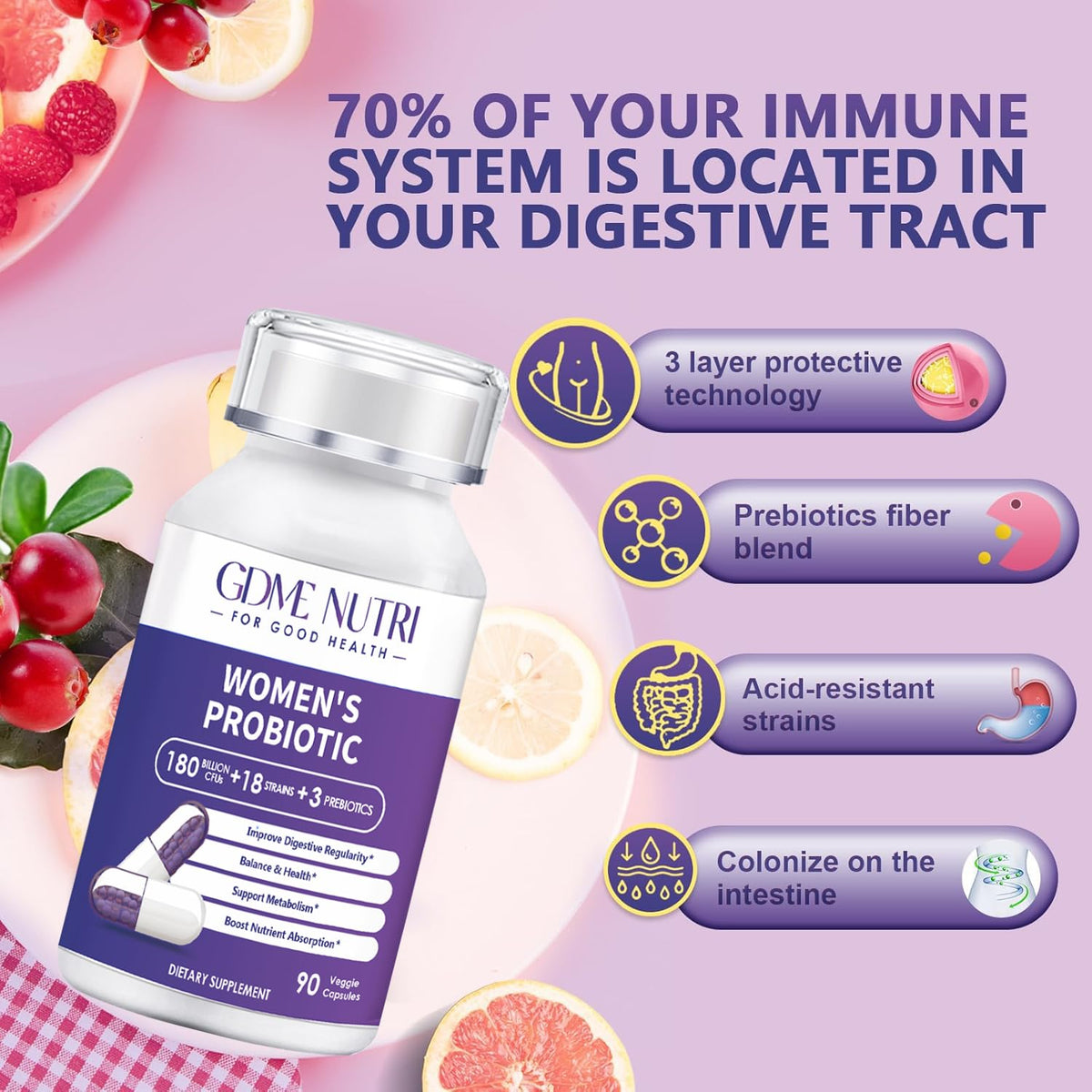 daily probiotic supplement for wellness