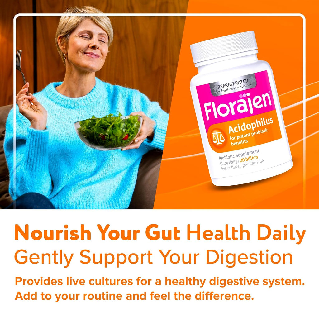 Daily probiotic support for adults