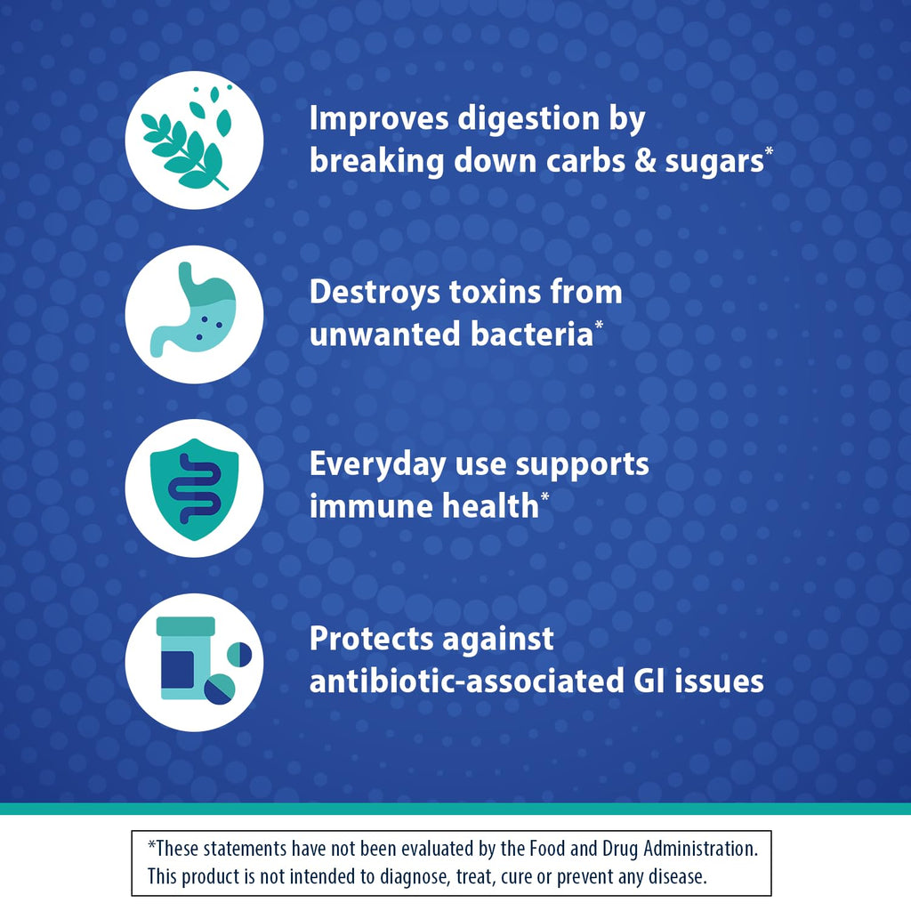 Daily probiotic support for adults