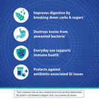 Daily probiotic support for adults