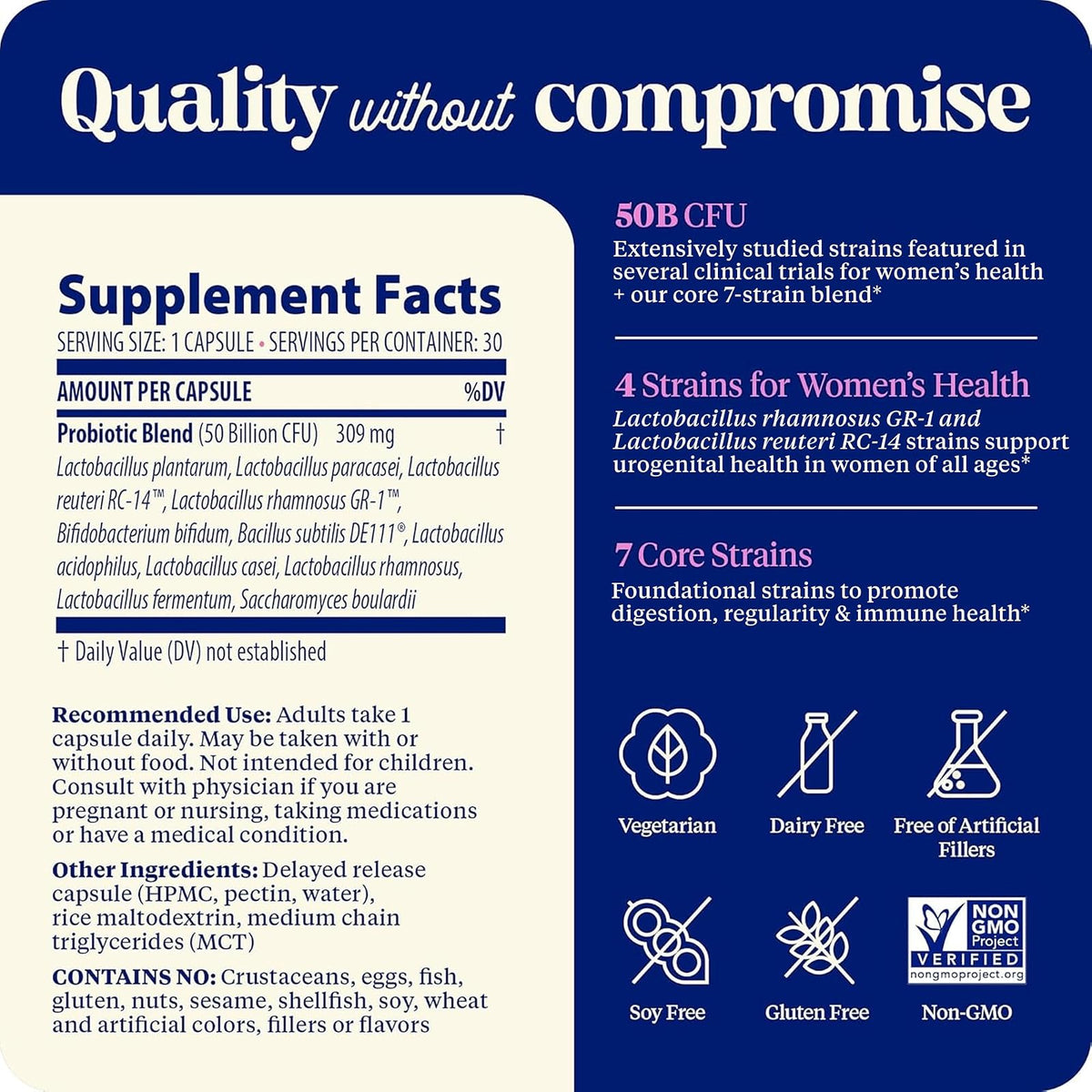 daily probiotic support for gut balance