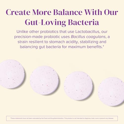 Daily probiotic support for overall wellness