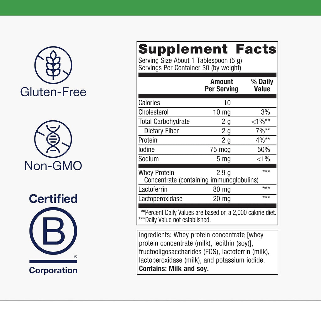 Daily probiotic support with Probioplex