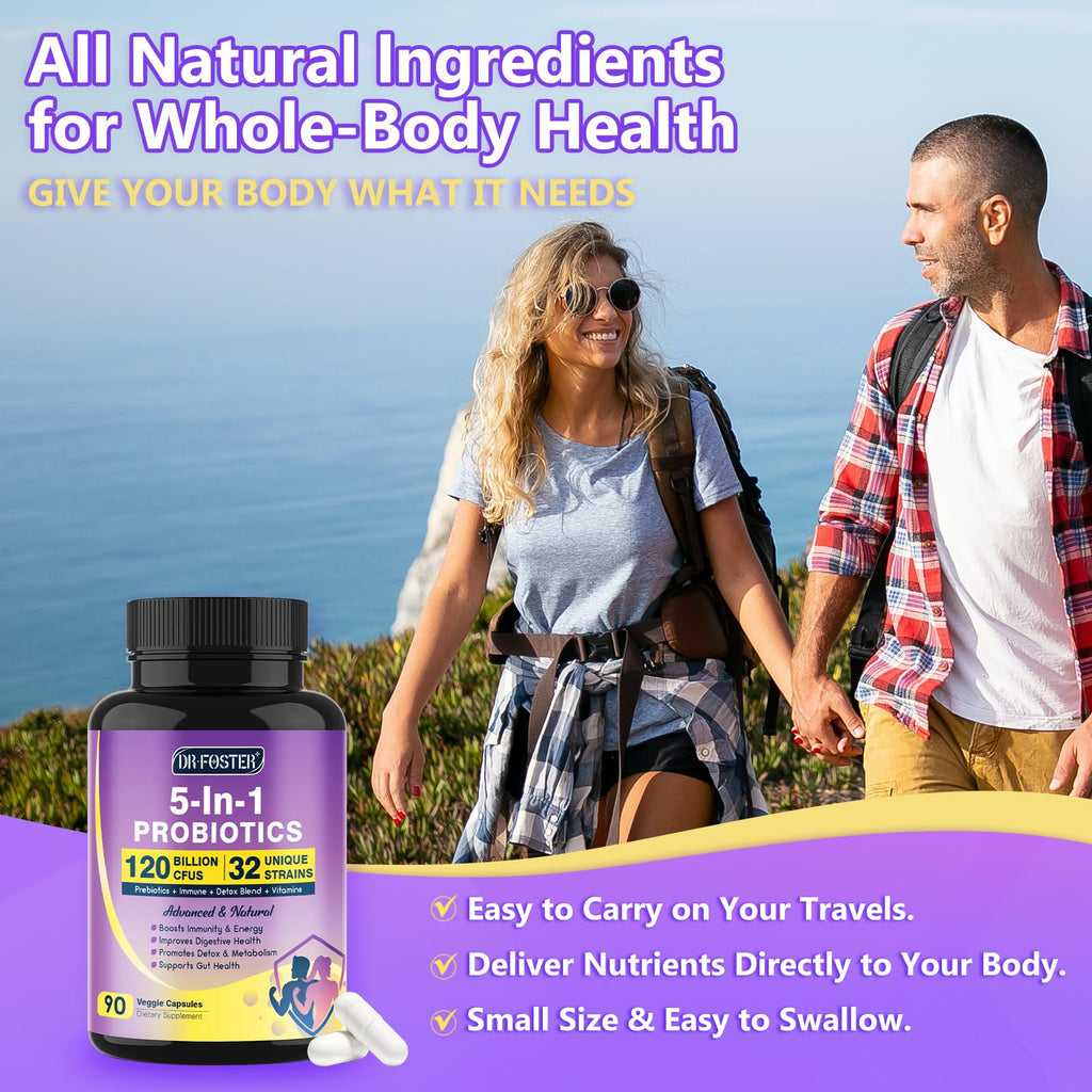 daily probiotics 50 billion CFU formula