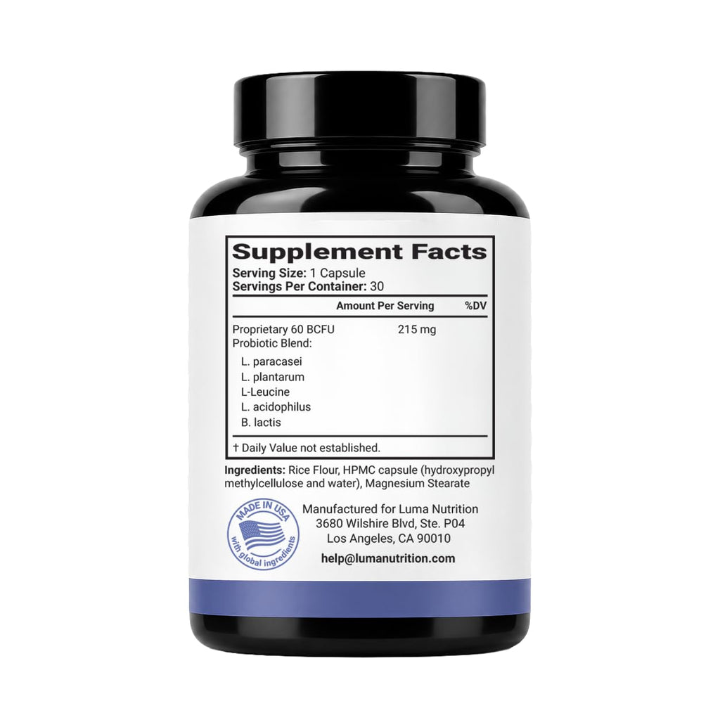 daily probiotics for balanced gut flora