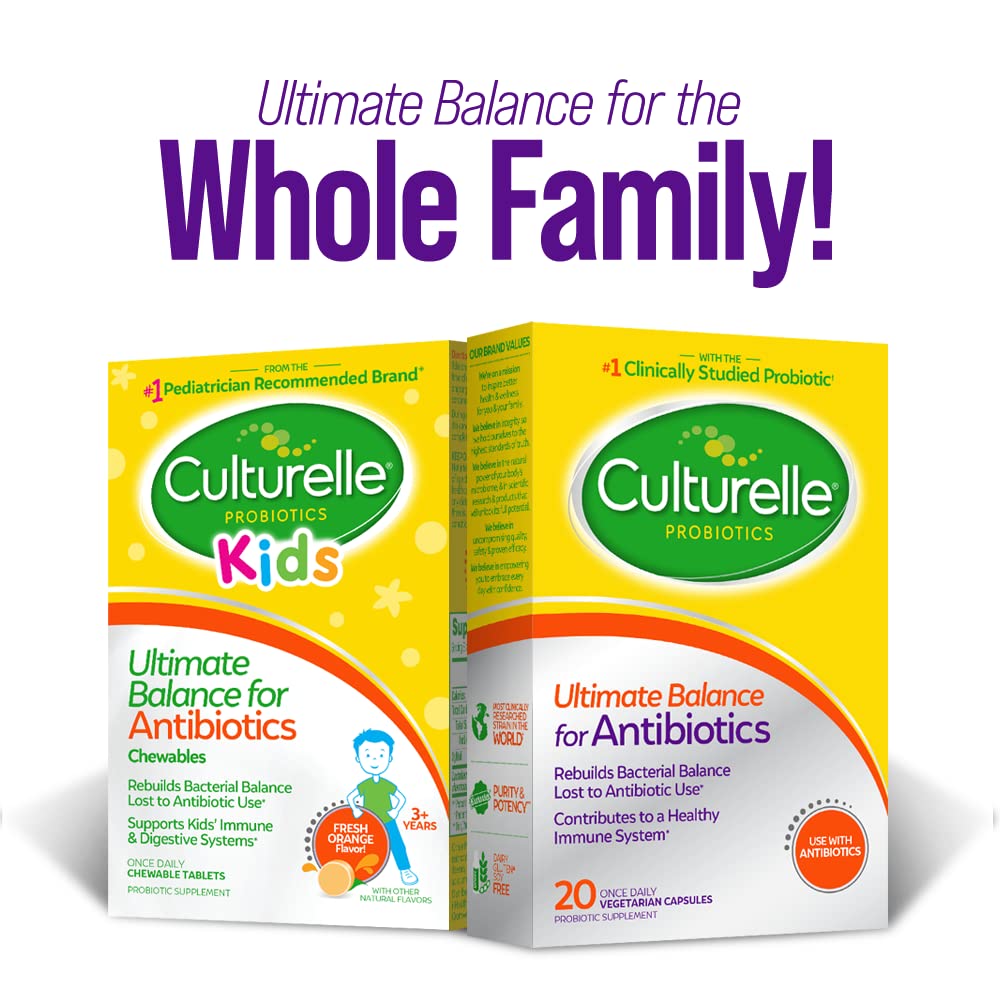 Daily probiotics for balanced gut flora