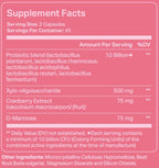 Daily probiotics for balanced gut flora