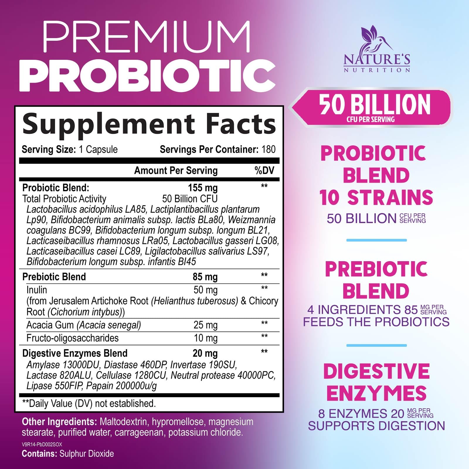 daily probiotics for digestive health