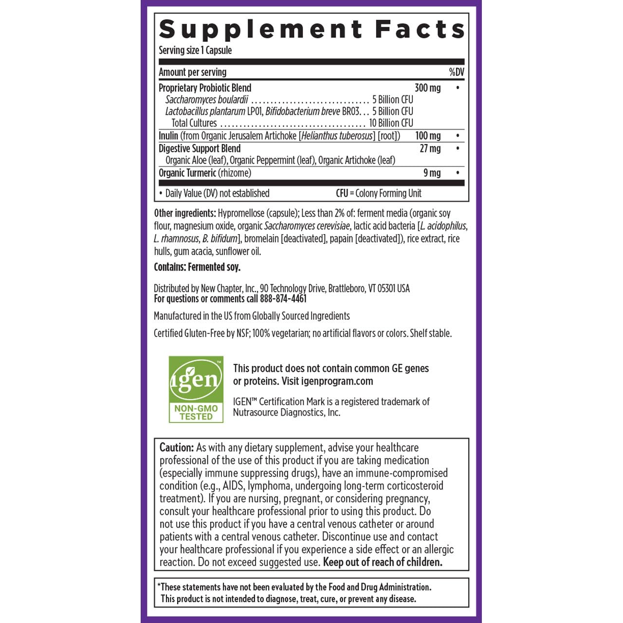 daily probiotics for gut balance