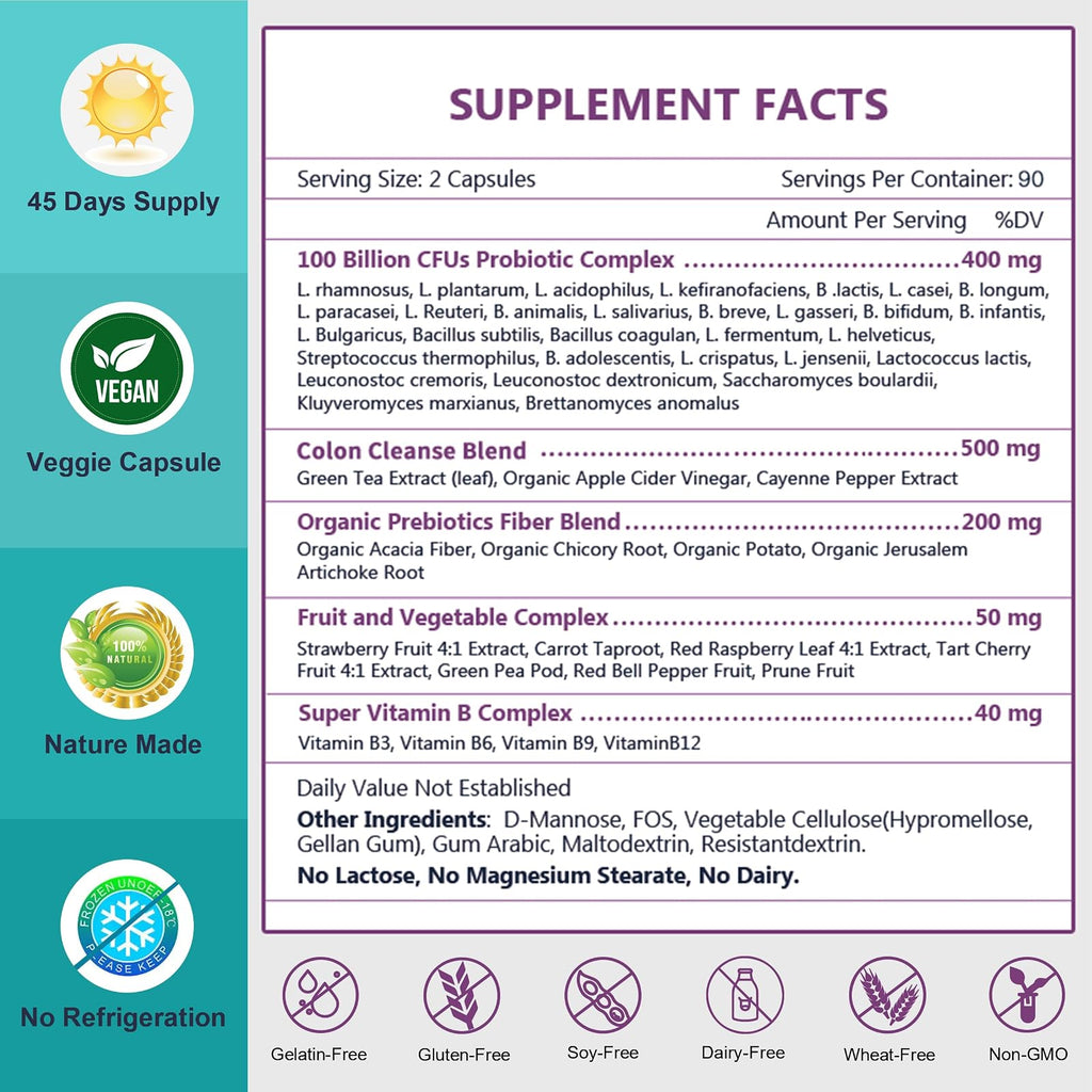 daily probiotics for gut health support