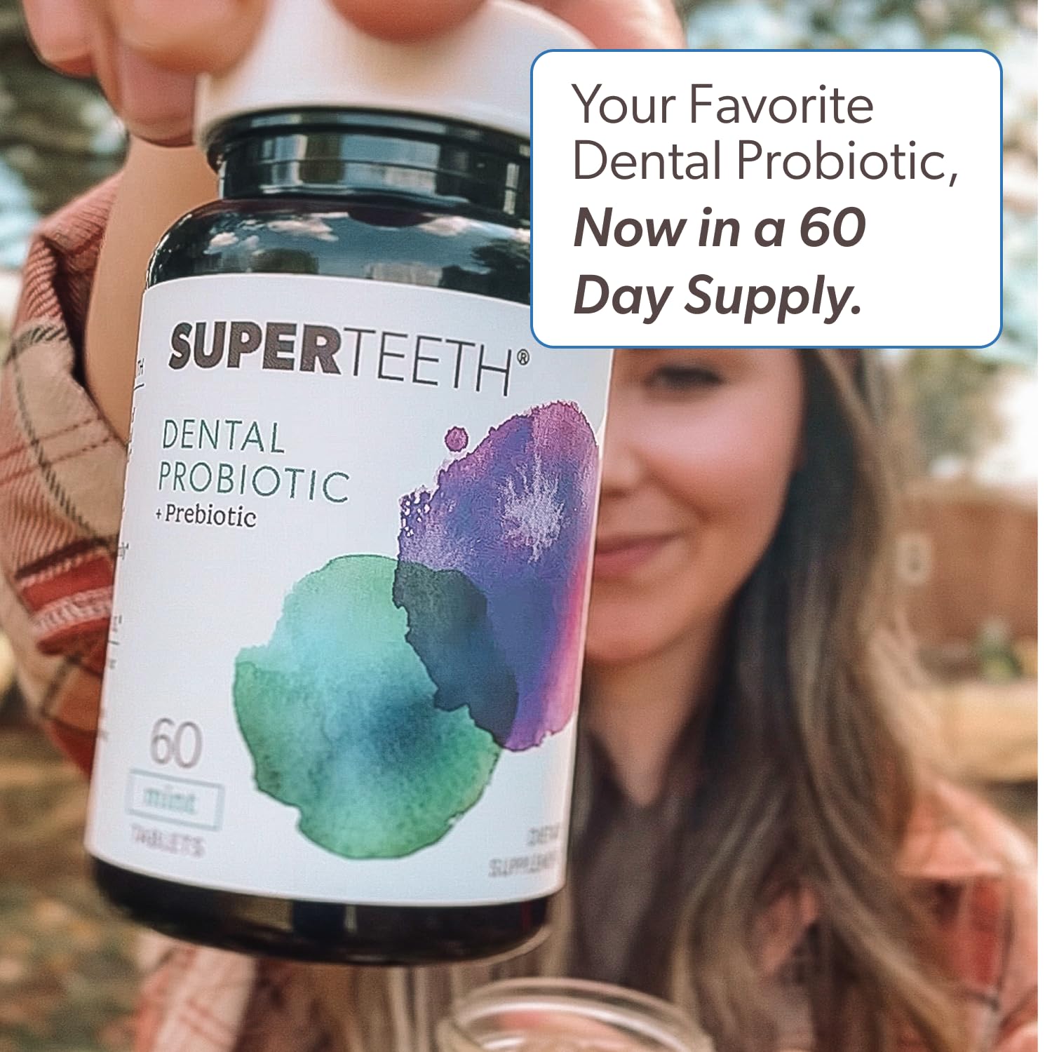 daily probiotics for healthy teeth