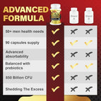 daily probiotics for men's wellness